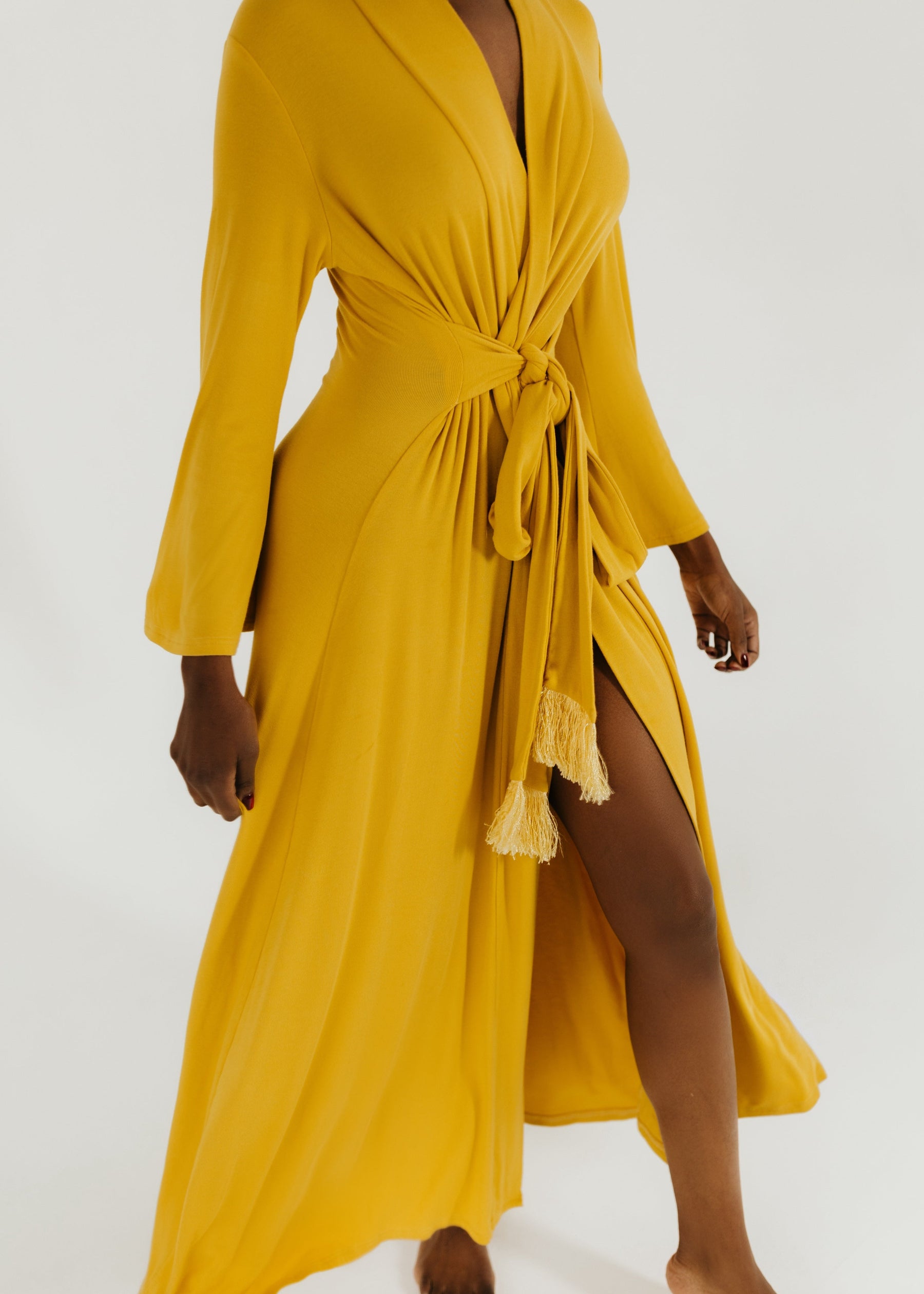 The Princess Robe-Yellow – The Morning Ticket